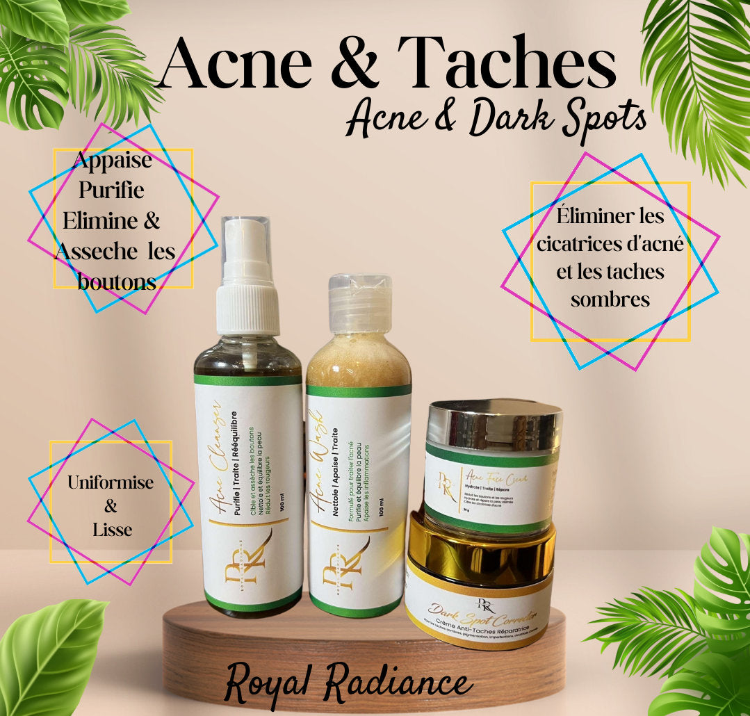KIT ACNE & TACHES - Acne & Dark Spots Set